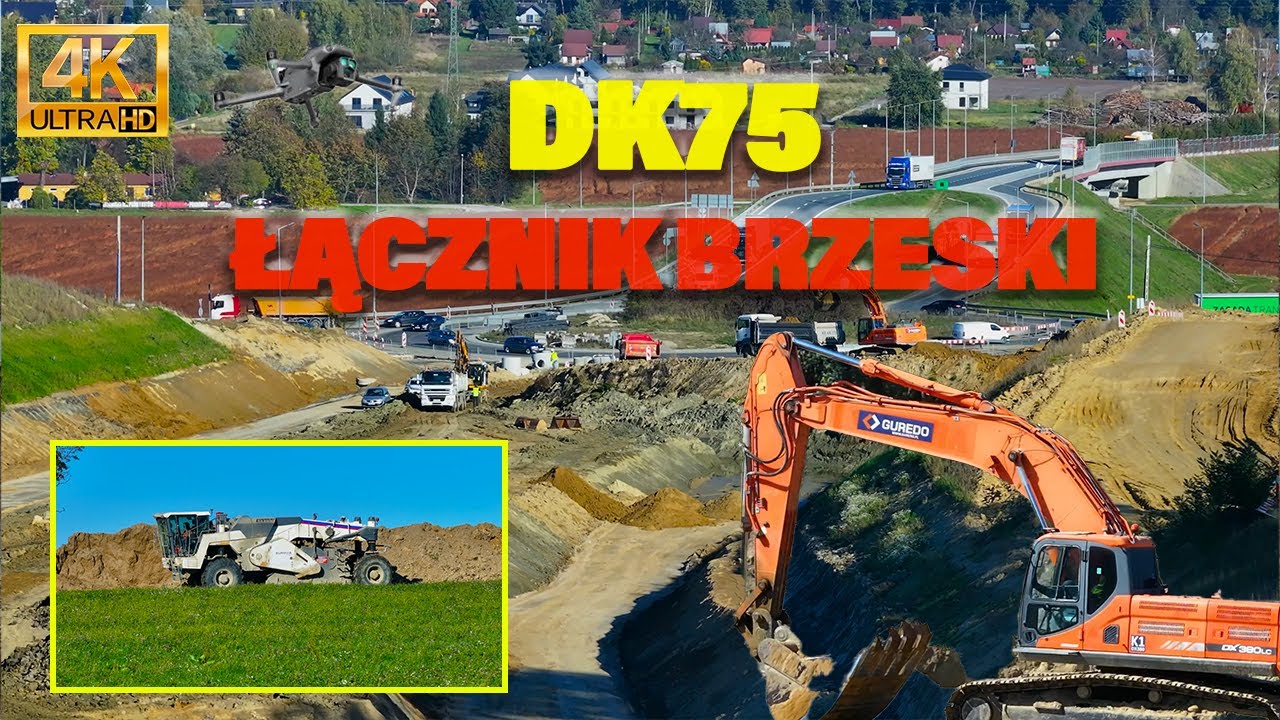 Łącznik brzeski A4 i DK75 | Jak w ulu | Początek sądeczanki | Poland ...