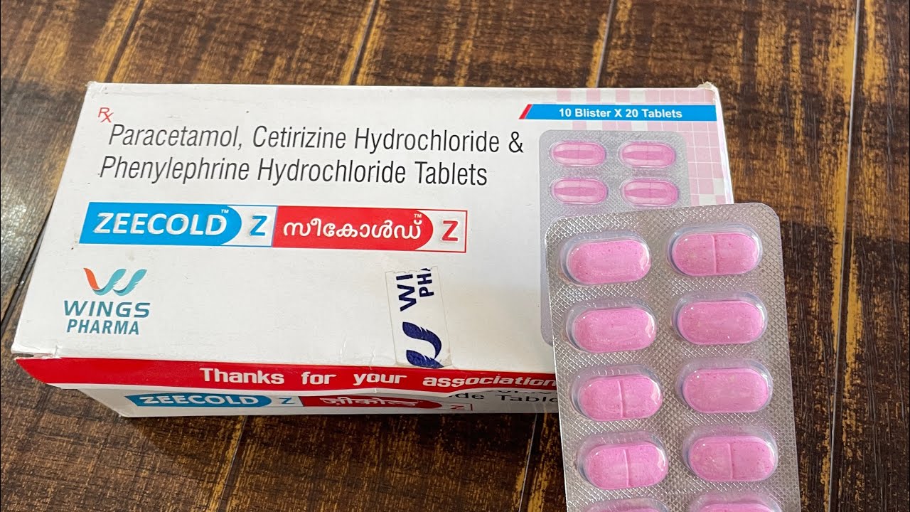 zeecold table uses || Kis kis kaam Aate ha || side effects of Zee cold ...