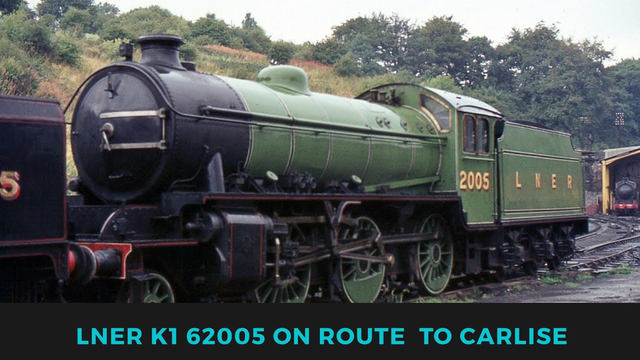 LNER K1 62005 ON GROSMONT TO CARLISE APRIL 2021 - YouTube