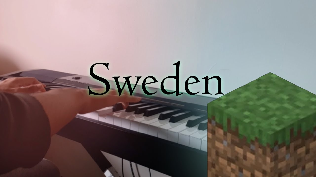 Sweden (Minecraft) - Piano Cover - YouTube