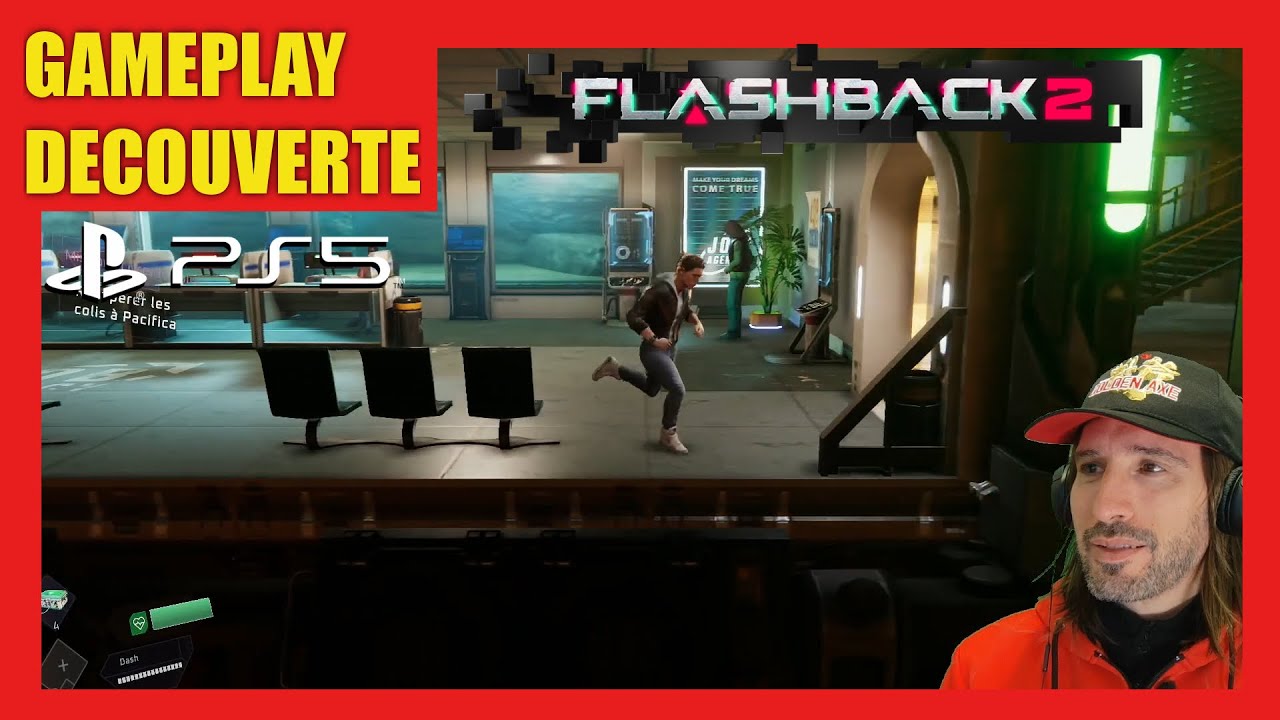 FLASHBACK 2 PS5 - GAMEPLAY DECOUVERTE - YouTube