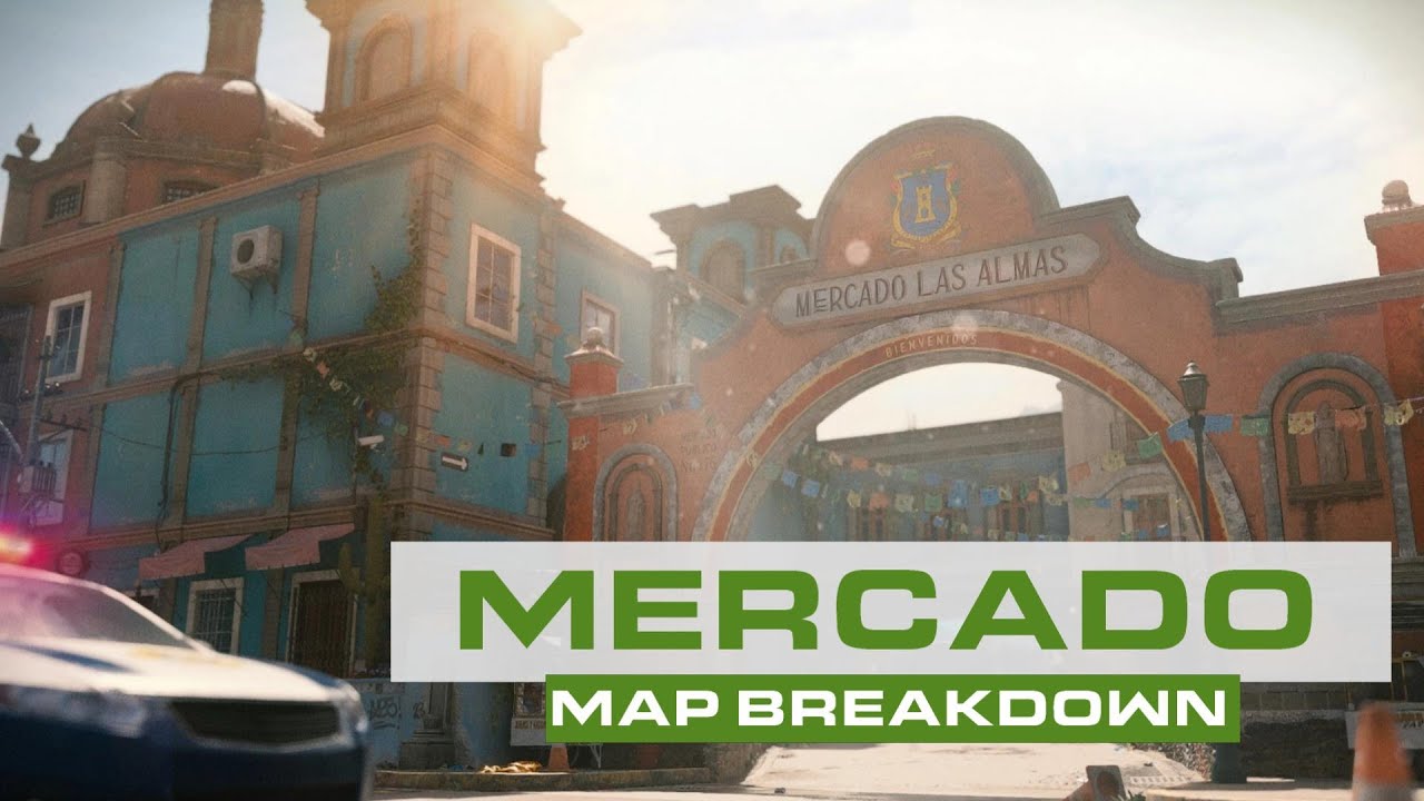 Mercado Map Breakdown for CDL/Competitive CoD (Modern Warfare 2) - YouTube