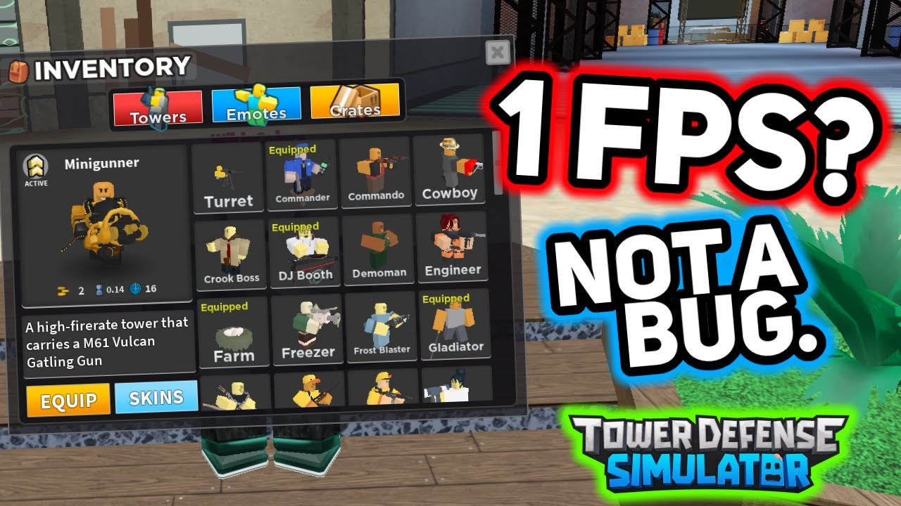 Inventory Update - Towers now LAG... But it's a good thing? - Tower ...