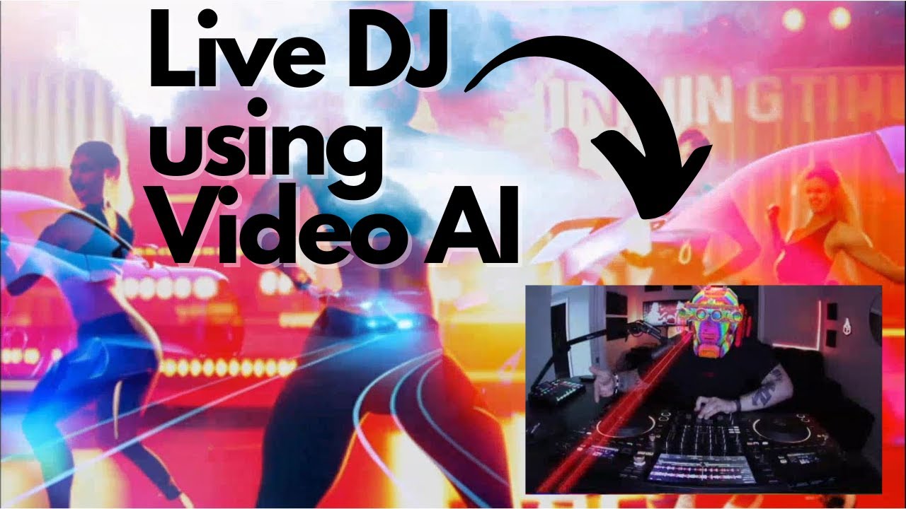 Live DJ Session with AI generated visuals - feat. Crate Hackers - YouTube