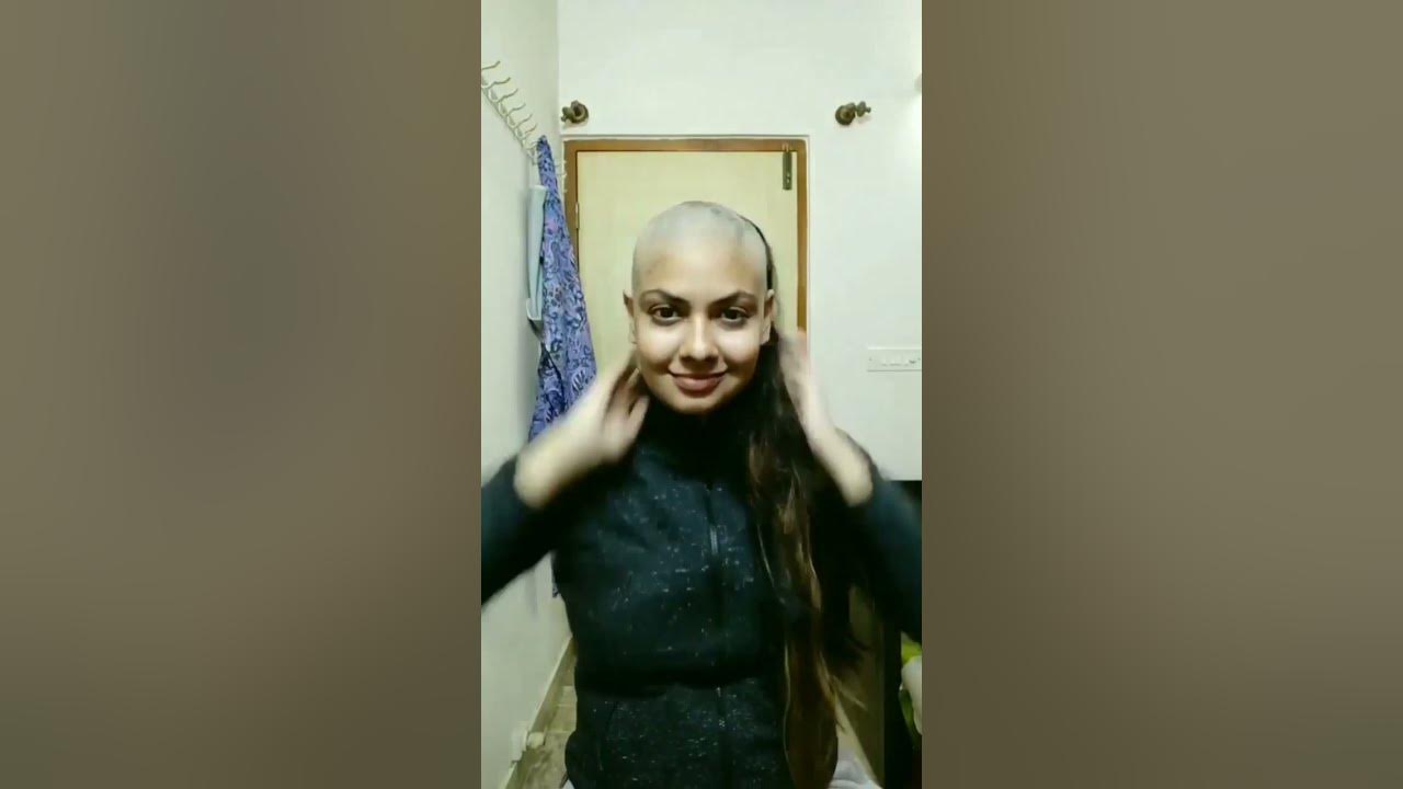 Beautiful Girl Self Headshave Girl Headshave Youtube