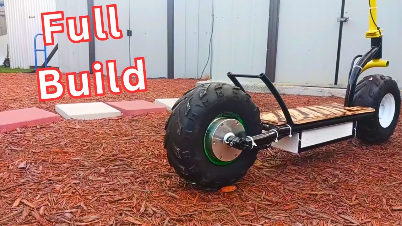 "How to Build Your Own High-Performance Electric Scooter! step by step ...