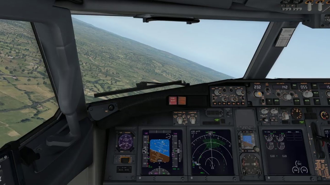 RYR10T EGCC VFR Circuits VATSIM - YouTube