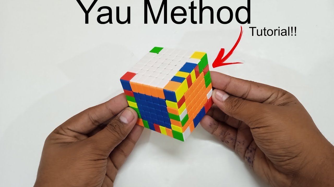 How to Solve 7x7 Rubik's Cube With Yau Method - YouTube