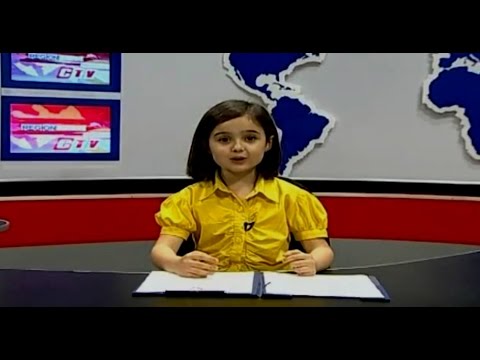 Uşaqlardan şok xəbər təqdimatı