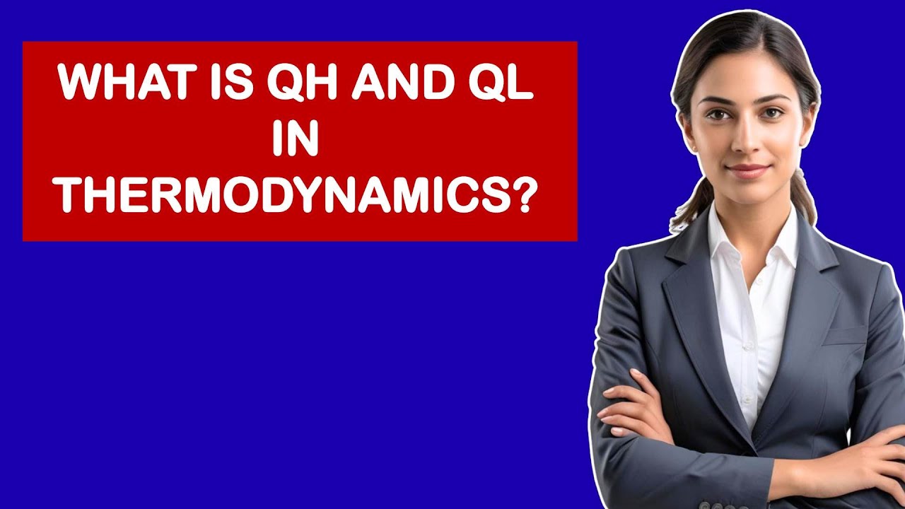 What Is QH And QL In Thermodynamics? - YouTube