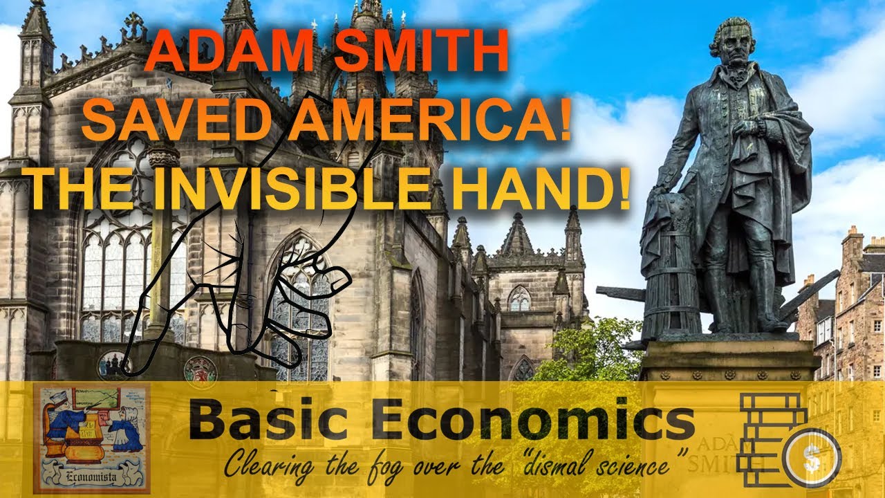 ADAM SMITH - THE INVISIBLE HAND THAT SAVED AMERICA! Biography of ...