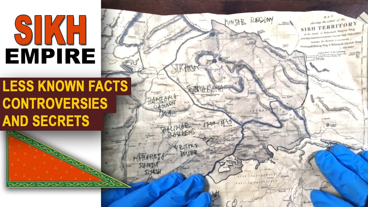 ASMR: The SIKH regional Empire | Less Known Facts & Secrets | Old paper ...