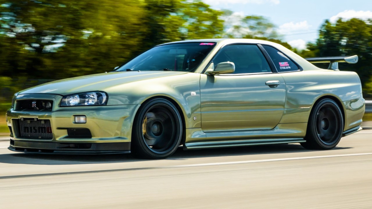 1 Hour | R34 GTR M-Spec Nur | Pure Exhaust - YouTube