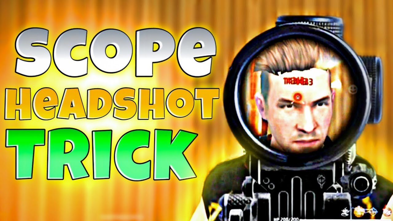 💪Scope Headshot Trick 📈UMP Scope Open Headshot Trick‼️ - YouTube