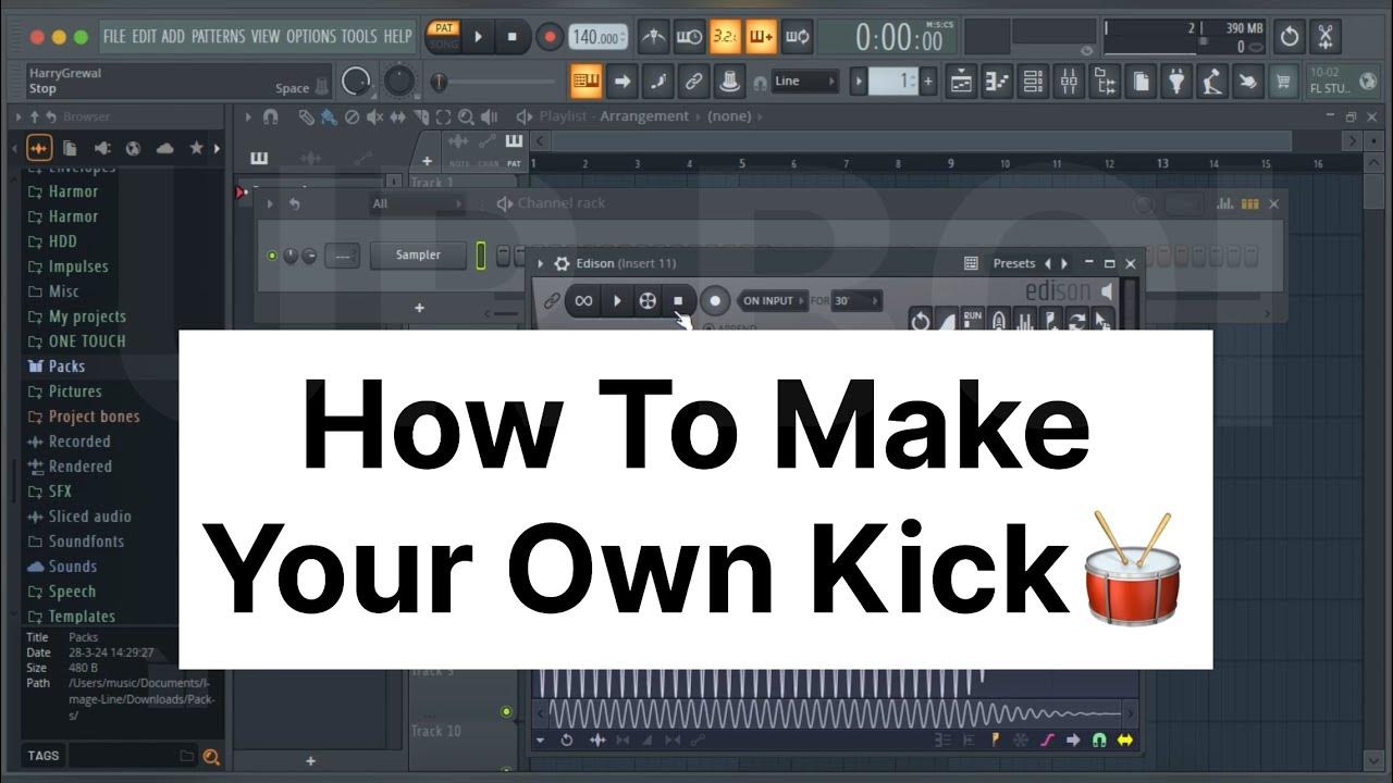 How To Make Your Own Kick In Fl Studio | Sound Design | Fl Studio Tips & Tricks | Tutorial | Ur ...