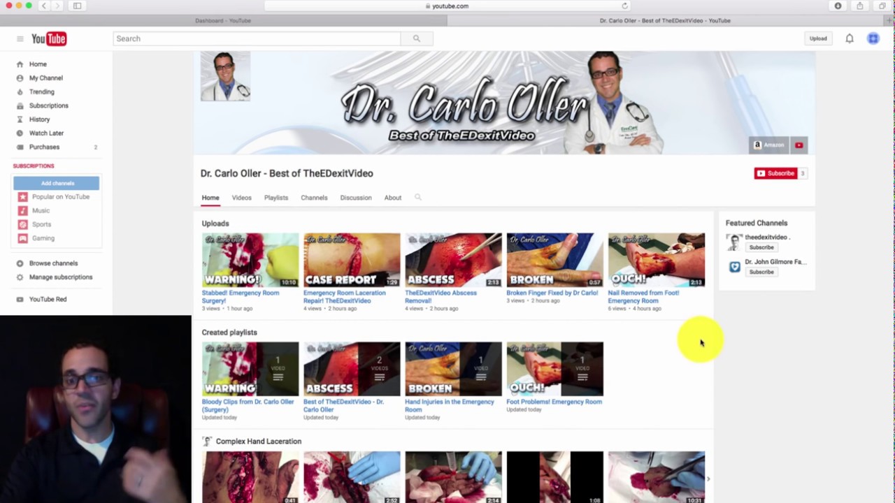 The BEST of Dr. ER! Cysts, Abscesses, Popping - YouTube