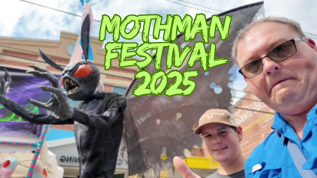 Mothman Festival 2025 & Indrid Cold & TNT Bunkers Point Pleasant, WV ...
