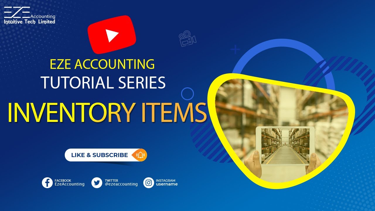 Eze Accounting - Tutorial - Adding Products - YouTube