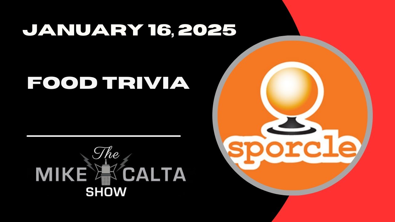 Sporcle: Food Trivia | The Mike Calta Show - YouTube