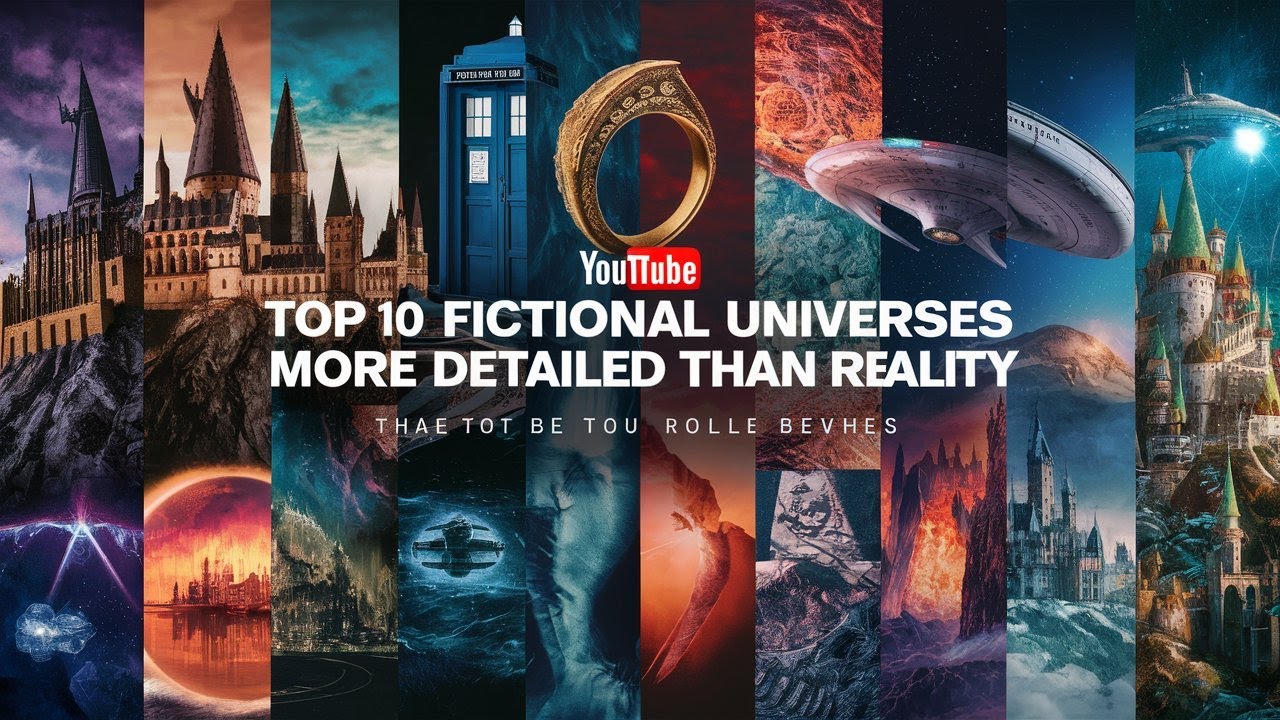 Top 10 Fictional Universes More Detailed Than Reality - YouTube