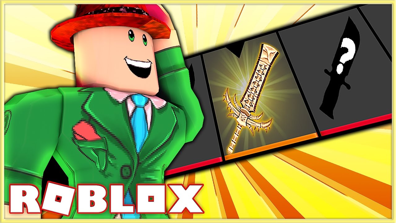 SUPER RARE EXOTIC KNIFE! | The Skeleton King Knife | Roblox - YouTube