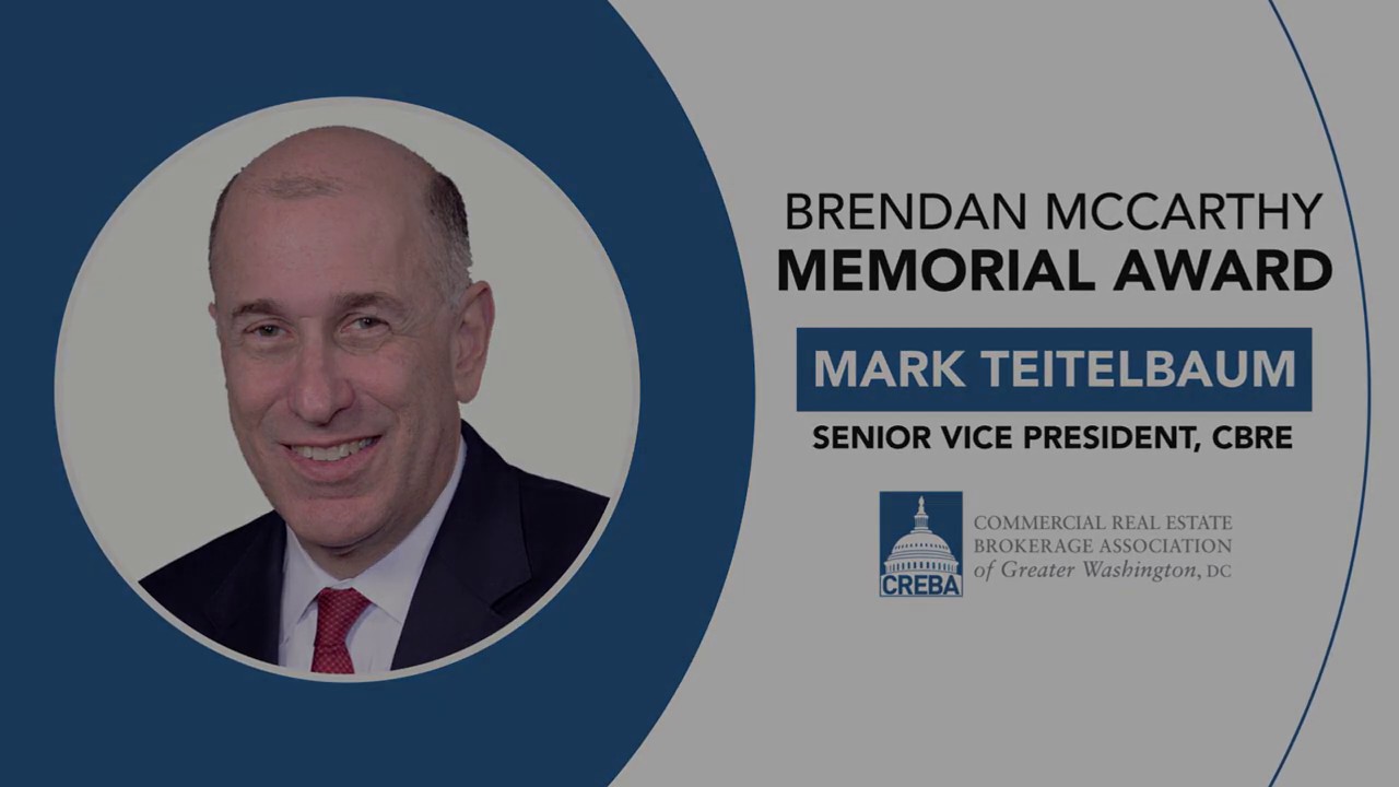 202 Brendan McCarthy Memorial Award - Mark Teitelbaum - YouTube