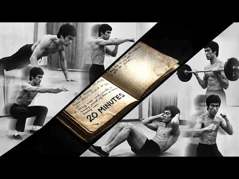 A Friend Found Bruce Lee's Training Journal — The 20 Minute Routine That Built a Legend