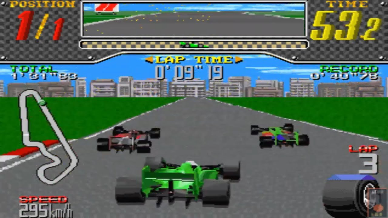 Racing Beat - Taito Z System Hardware - Green Player Car - France ...