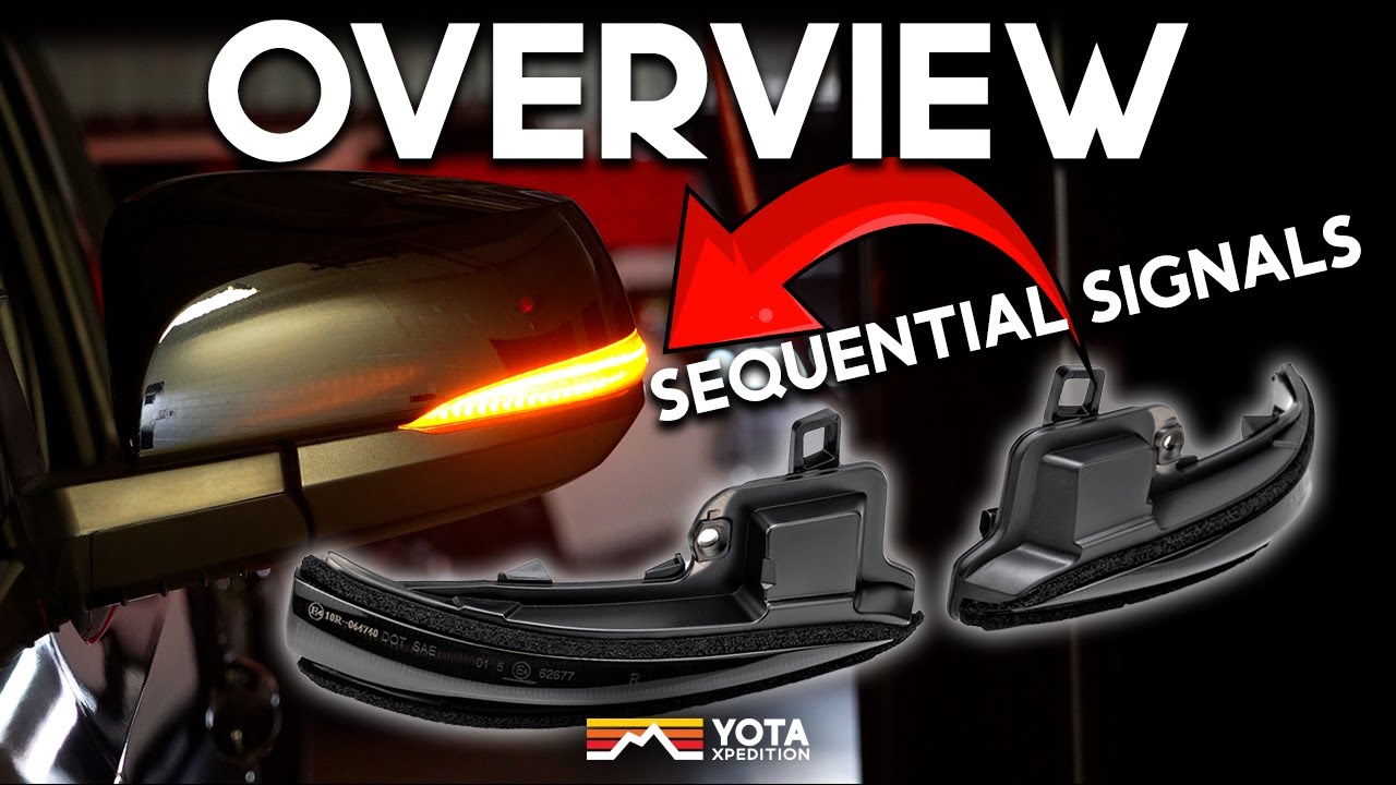 Tacoma Sequential Mirror Turn Signal Overview | 2016-2023 | Yota X ...