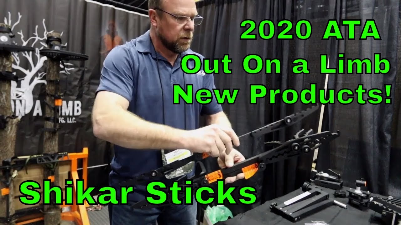 2020 ATA Out On A Limb Mfg. Shikar Sticks and new products w/ Matt ...