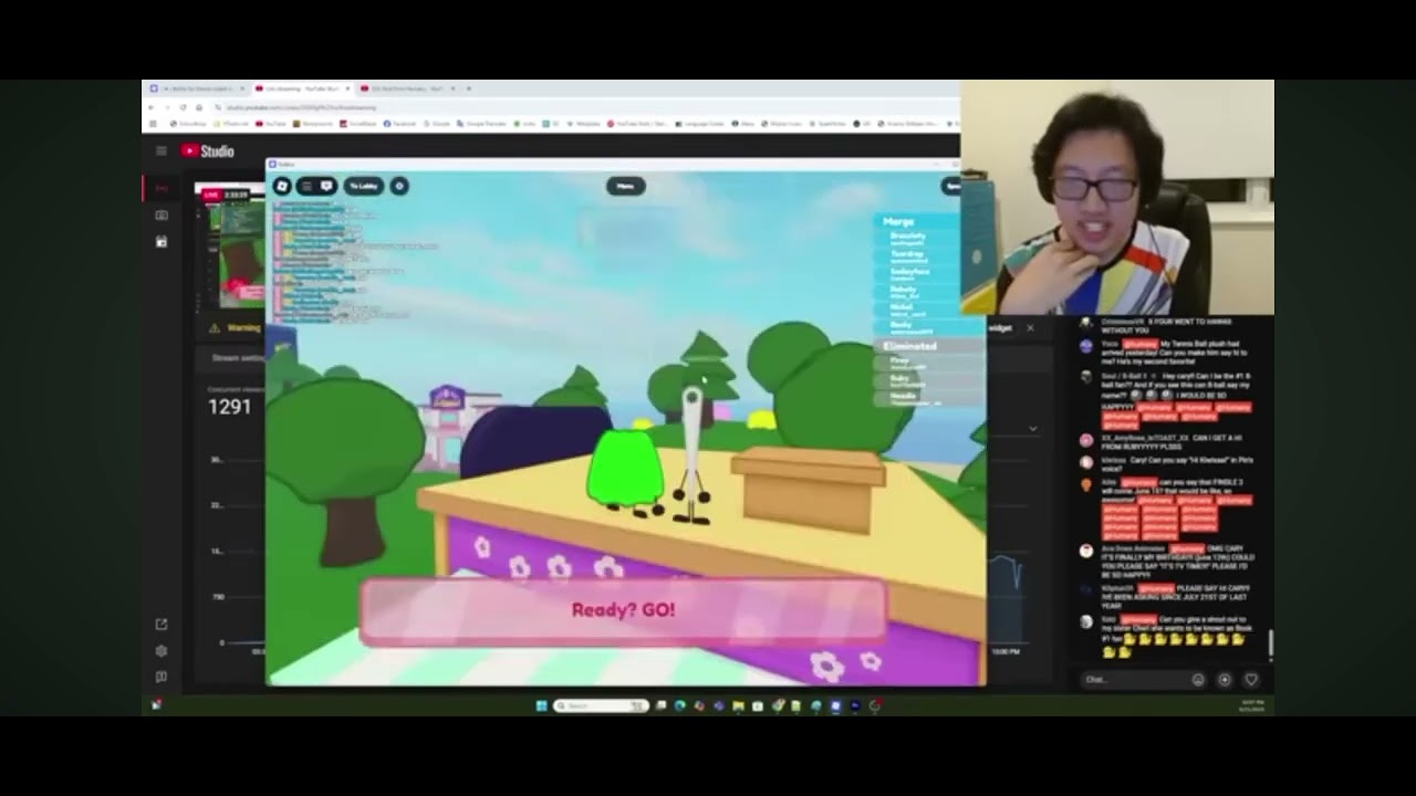 Cary don't say sybau - YouTube