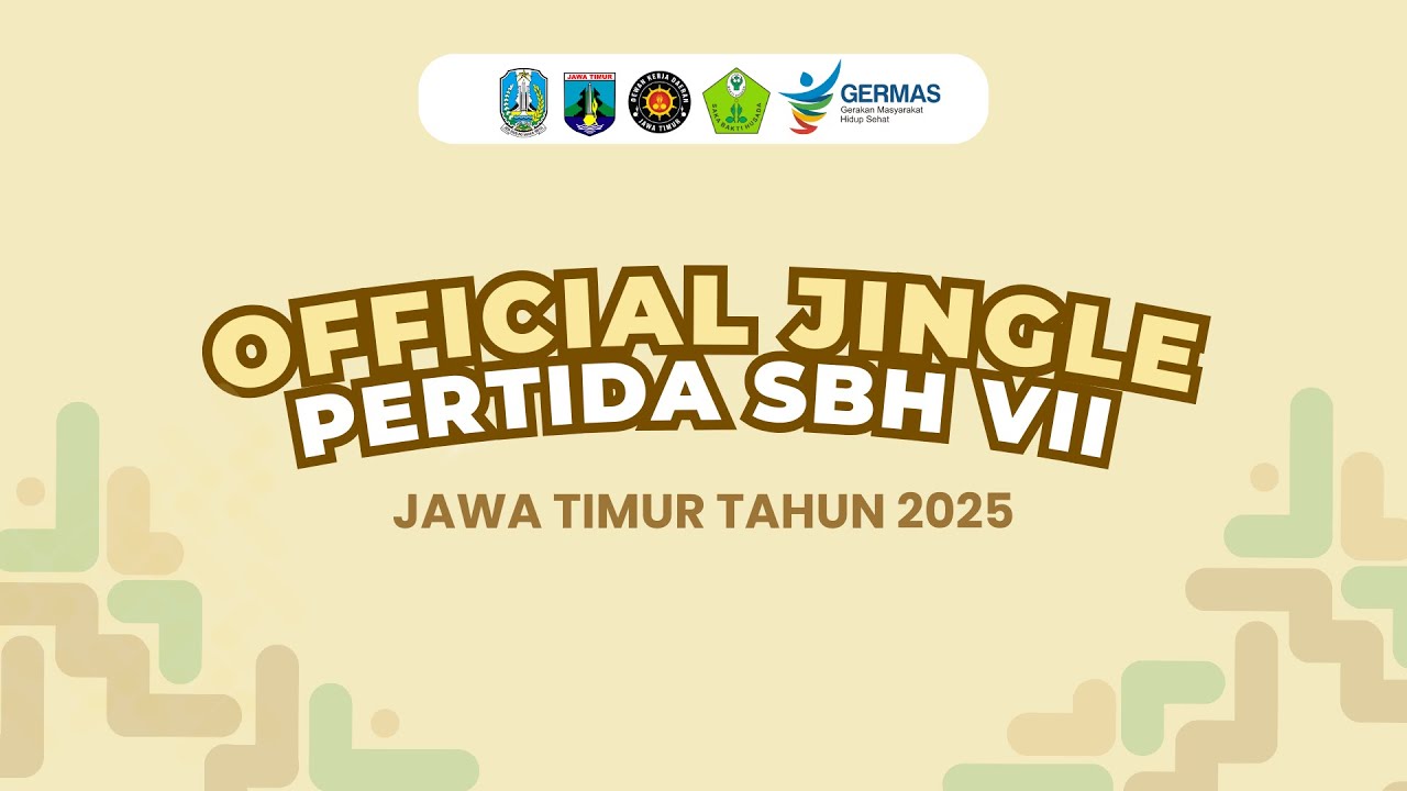 OFFICIAL JINGLE PERTIDA SBH VII JATIM 2025 - YouTube
