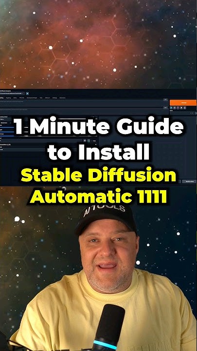 1 Min Guide to Installing Stable Diffusion Locally with Automatic 1111 ...