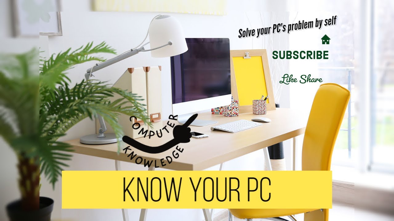 Welcome to know your PC | Know Your PC | Intro - YouTube