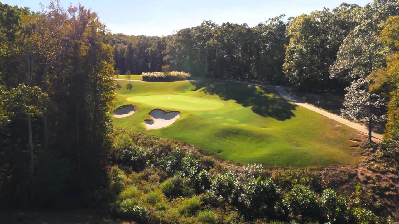 FlyWorx Aerial: Golf Course Fly Over - YouTube
