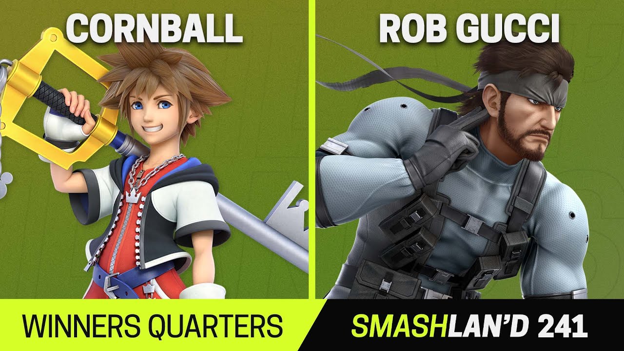 SmashLAN'd 241 Winners Quarters - Cornball (Sora) vs Rob Gucci (Snake ...