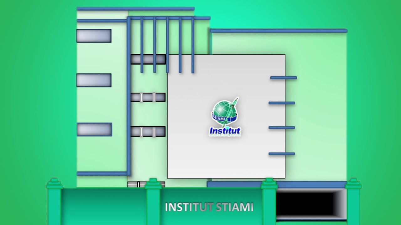 gedung Kampus Institut Stiami animasi - YouTube