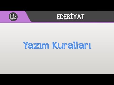 Yazım Kuralları
