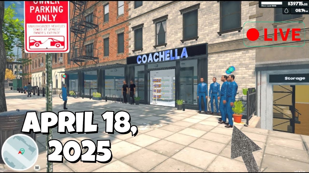 Coachella Market | Supermarket Simulator | #live #gamer #viralvideo # ...