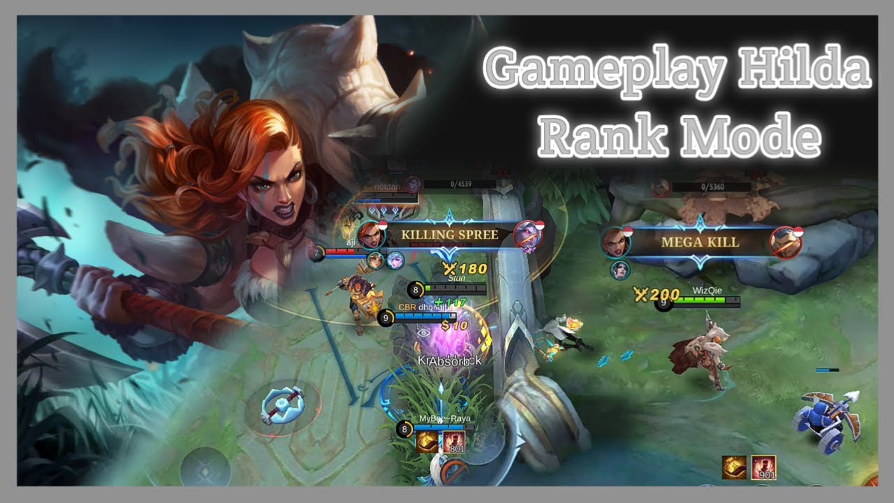 Gameplay Hilda Tank Roamer | MLBB - YouTube