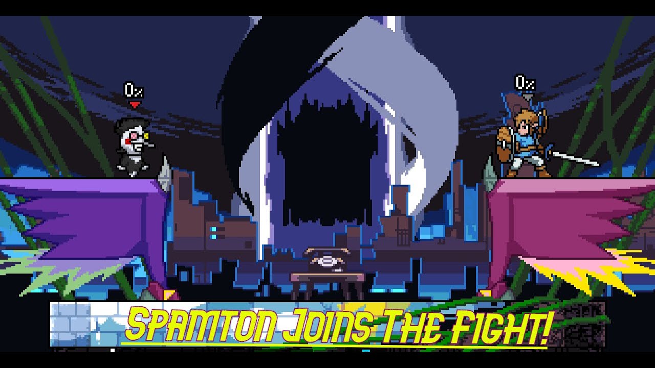 Spamton in Super Smash Bros - YouTube