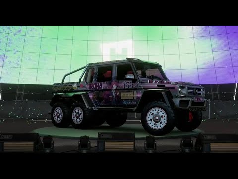 Mercedes G63 AMG 6X6 IROHA NATSUME Estadio Cross Country Circuit
