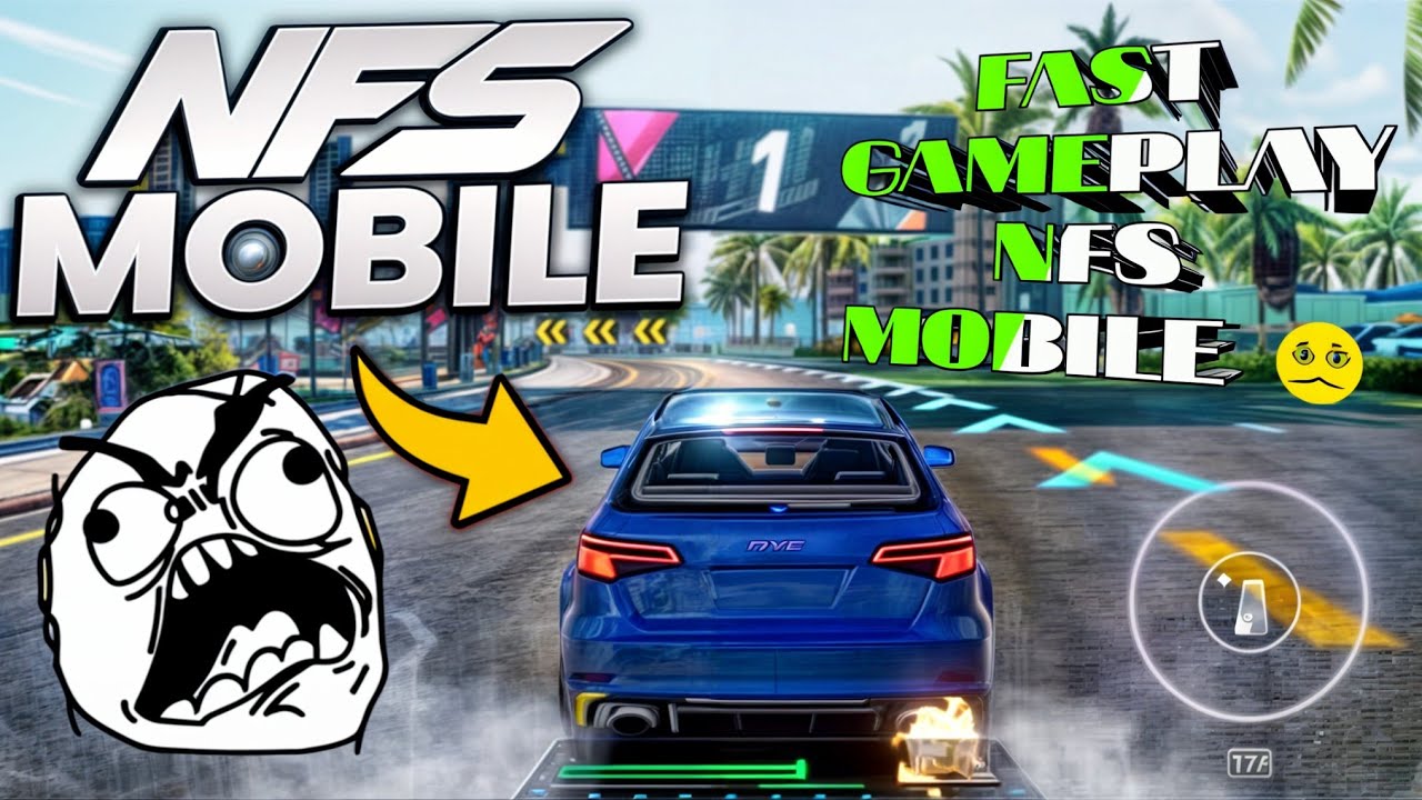 NEED FOR SPEED MOBILE - fast NFS MOBILE gameplay😵😵 - YouTube