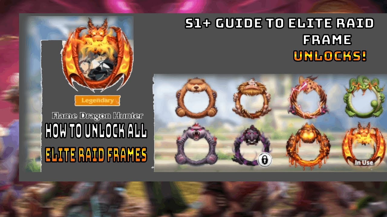 ELITE RAID FRAMES!! Guide to conquering EACH of the Behemoths! - # ...