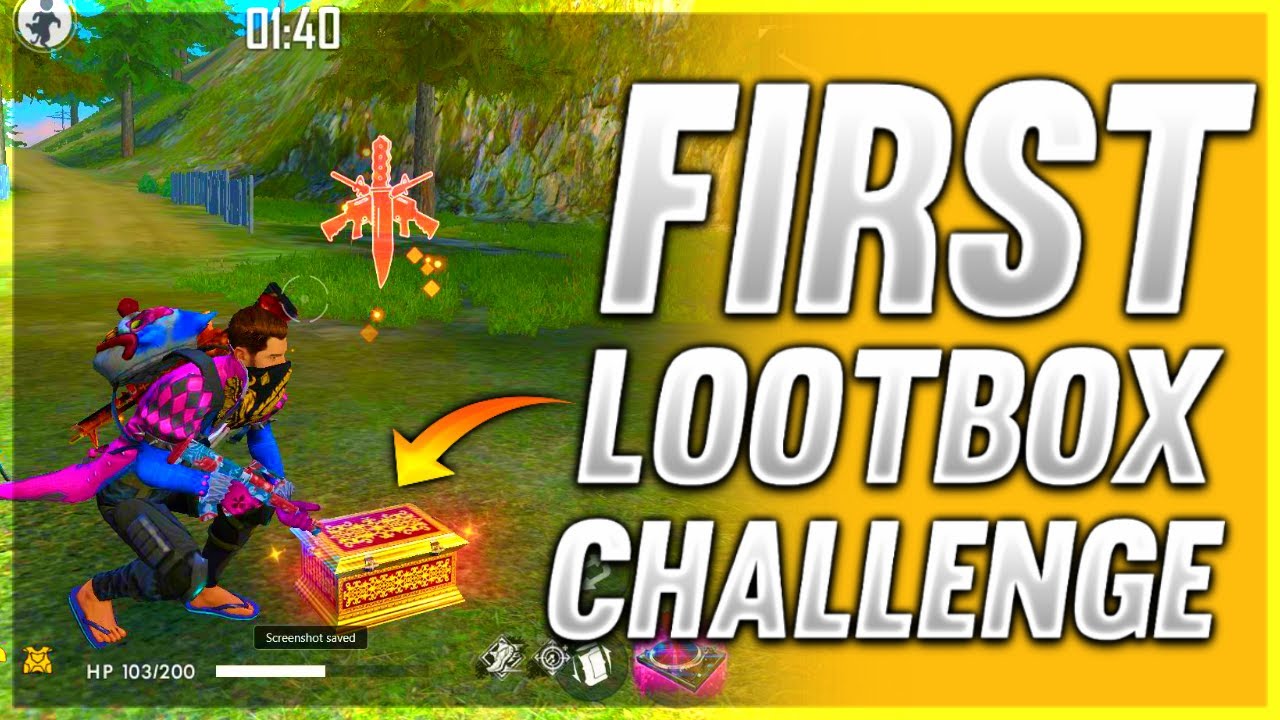 ONLY FIRST LOOTBOX CHALLENGE- Garena Free Fire - Desi Gamers - YouTube
