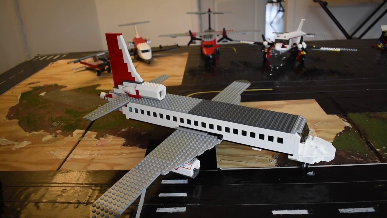 Lego Lockheed L-1011 Tristar - YouTube