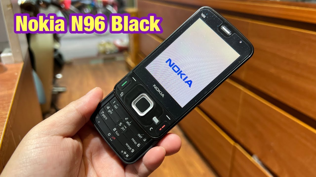 Bán nokia N96 màu đen giá 1.000.000 tại trùm máy cổ vn - YouTube