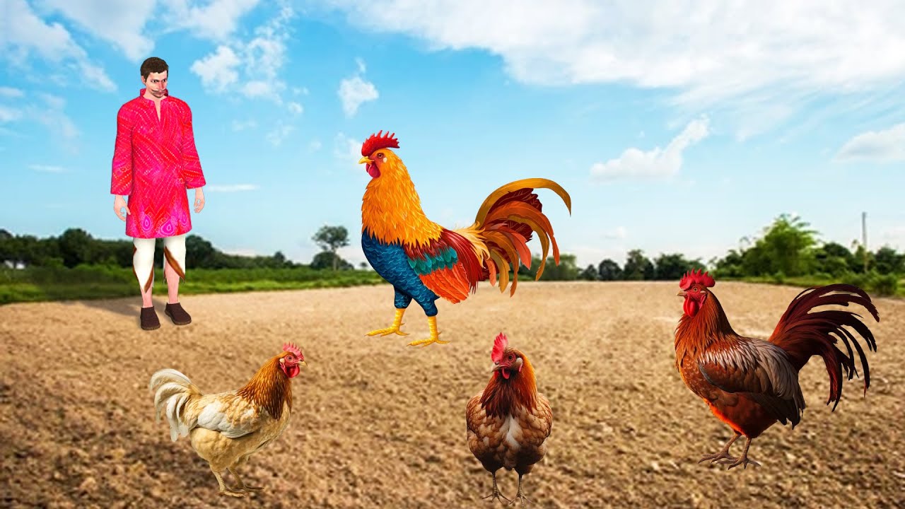 लालची मुर्गी वाला Lalchi Murgi Wala | Cartoon Stories | Bedtime Stories ...