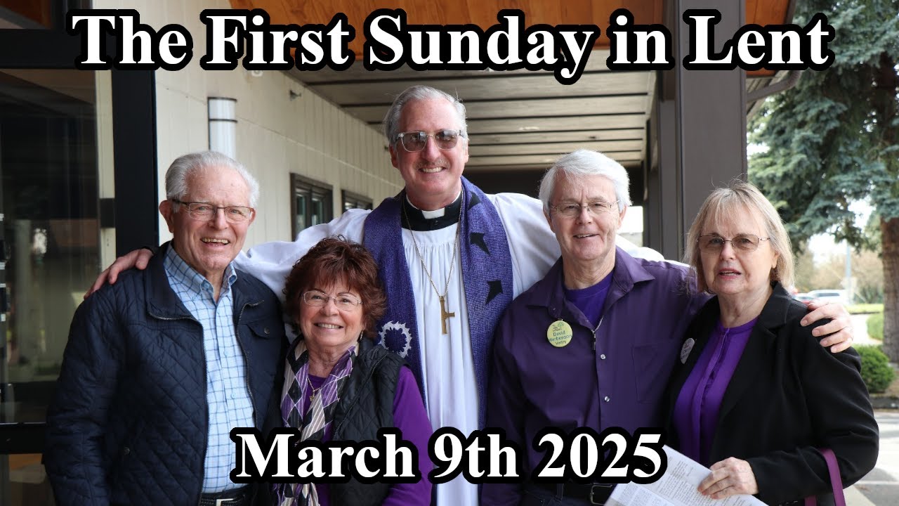 The First Sunday in Lent - March 9th 2025 (11:00) - YouTube