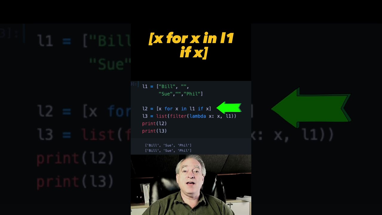 2 Ways To Remove Empty Strings From Python List shorts python YouTube 2 Ways To Remove Empty Strings From Python List shorts python YouTube